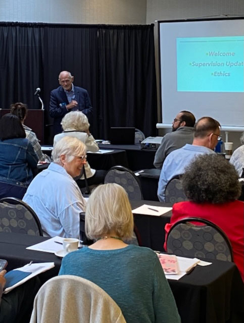 April 26th Supervision Update and Ethics Seminar success! - Dr Ken Bateman